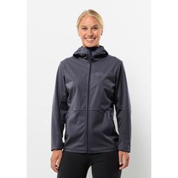 Jack Wolfskin Softshelljacke »FELDBERG HOODY W« mitKapuze graphite XS (34) XS (34) 2 Hüfttaschen