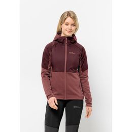 Jack Wolfskin Kapuzenfleecejacke »ALPGRAT PRO INS FZ W« mitKapuze apple-butter XL (46) XL (46) 2 Hüfttaschen