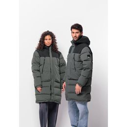 Jack Wolfskin Daunenjacke »DELLBRUECK LONG JKT« mitKapuze slate-green XS XS Lange Daunenjacke