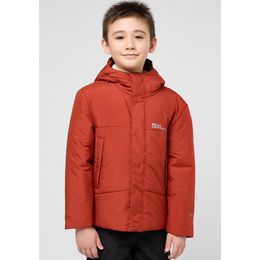 Jack Wolfskin Fleecejacke »SNOWBEAR JKT K« mitKapuze intense-rust 152 152 Isolationsjacke für Kinder