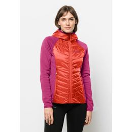 Jack Wolfskin Hybridjacke »ROUTEBURN PRO HYBRID W« mitKapuze vibrant-orange XL (46) XL (46) Hybrid-Steppjacke