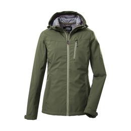 Killtec Softshelljacke &raquo;KOS 89 WMN SFTSHLL JCKT&laquo; Damen Softshelljacke: Wind-und wasserdicht, atmungsaktiv olivgr&uuml;n 42 42 Damen Softshelljacke mit...