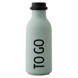 Design Letters Trinkflasche "To Go" in Hellblau - 500 ml - 39% | Damen-outdoor-ausruestung