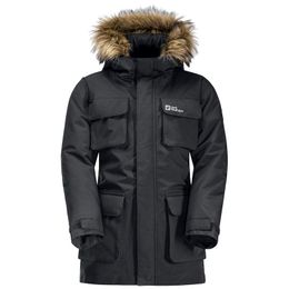 Jack Wolfskin Funktionsparka »GLACIER PEAK PARKA K« mitKapuze phantom 104 104 2 Brusttaschen, 2 Hüfttaschen