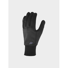 4F Fingerhandschuhe in Schwarz - 33% | Größe L | Damenhandschuhe