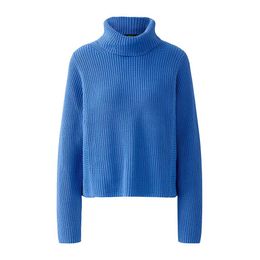 Oui Rollkragenpullover in Blau - 60% | Gr&ouml;&szlig;e 38 | Damen-pullover-cardigans