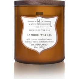 Colonial Candle Duftkerze "Bamboo Waters" in Gelb - 425 g - 49% | Kerzen-vasen