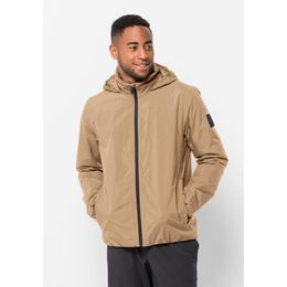 Jack Wolfskin Outdoorjacke »TEXTOR JKT M« mitKapuze sand-storm M (50) M (50) Übergangsjacke
