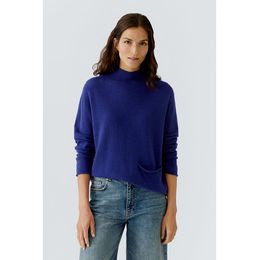 Oui Pullover in Blau - 49% | Größe 34 | Damen-pullover-cardigans