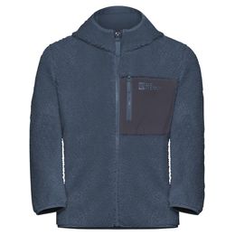 Jack Wolfskin Fleecejacke "Ice Curl" in Dunkelblau - 30% | Größe 116 | Kids-fleecejacken-fleecepullover