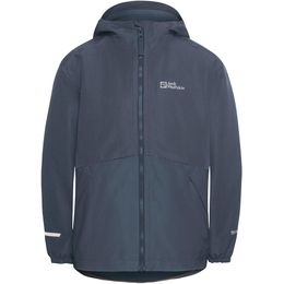 Jack Wolfskin 3in1-Funktionsjacke "Iceland" in Dunkelblau - 28% | Größe 128 | Kinderjacken