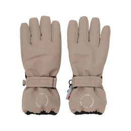 EN FANT enfant Funktionsfingerhandschuhe in Beige/ Schwarz - 23% | Größe 116-128 | Kinderhandschuhe