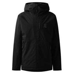 Hagl&ouml;fs Hagl&ouml;fs Ski-/ Snowboardjacke "Gondol Insulated" in Schwarz - 45% | Gr&ouml;&szlig;e S | Herren-outdoorjacken