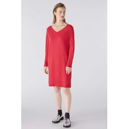 Oui Strickkleid in Rot - 82% | Größe 38 | Damen-kleider