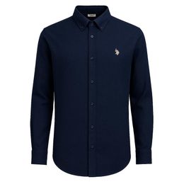 U.S. Polo Assn. Hemd - Regular fit - in Dunkelblau - 49% | Gr&ouml;&szlig;e L | Herren-plussize