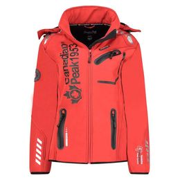 Canadian Peak Softshelljacke "Reinak" in Rot - 59% | Gr&ouml;&szlig;e M | Damen-outdoorjacken