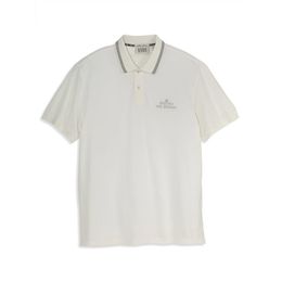 Scotch & Soda Scotch & Soda Poloshirt in Wei&szlig; - 69% | Gr&ouml;&szlig;e L | Herren-plussize