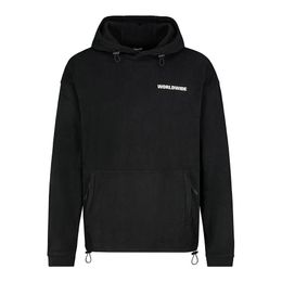 Sublevel Fleecehoodie in Schwarz - 54% | Gr&ouml;&szlig;e M | Herren-sweatshirts-jacken