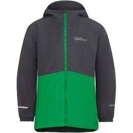 Jack Wolfskin 3in1-Funktionsjacke "Iceland" in Grün/ Anthrazit - 22% | Größe 140 | Kinderjacken