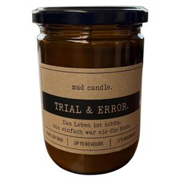 Candle Brothers Duftkerze "Trial & Error" in Braun - 360 g - 19% | Kerzen-vasen