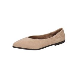 Melvin & Hamilton MELVIN & HAMILTON Leder-Ballerinas "Alora 1" in Beige - 58% | Größe 39 | Damen-ballerinas