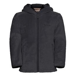 Jack Wolfskin Fleecejacke "Nepali" in Schwarz - 25% | Größe 116 | Kids-fleecejacken-fleecepullover