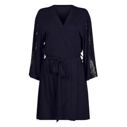 Skiny Kimono in Dunkelblau - 44% | Größe 36/38 | Damen-loungewear