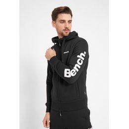 Bench Sweatjacke "Maslow" in Schwarz - 51% | Größe 48 | Herren-sweatshirts-jacken