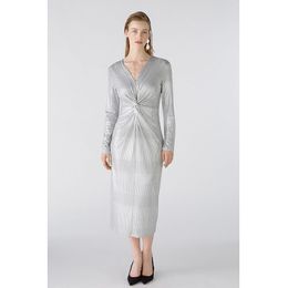 Oui Kleid in Silber - 74% | Größe 36 | Damen-kleider