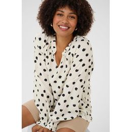 Cream Bluse in Creme/ Schwarz - 65% | Gr&ouml;&szlig;e 38 | Damen-blusen