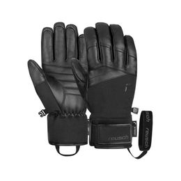 Reusch Funktionsfingerhandschuhe "Snow Pro Down" in Schwarz - 47% | Größe 9,5 | Damenhandschuhe