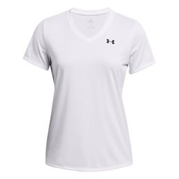 Under Armour Trainingsshirt in Wei&szlig; - 22% | Gr&ouml;&szlig;e M | Damen-outdoor-tops-shirts