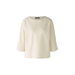 Oui Sweatshirt in Creme - 76% | Gr&ouml;&szlig;e 34 | Damen-sweatshirts-jacken