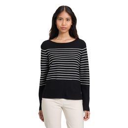 Betty Barclay Pullover in Schwarz/ Creme - 71% | Gr&ouml;&szlig;e 38 | Damen-pullover-cardigans
