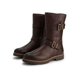 TRAVELIN' Leder-Boots in Braun - 53% | Größe 37 | Damen-stiefel