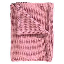 Heckett Lane Plaid in Pink - 21% | Gr&ouml;&szlig;e 240x260 cm | Decken