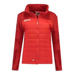 Canadian Peak Fleecejacke "Uchampionne" in Rot - 72% | Größe XL | Damenjacken