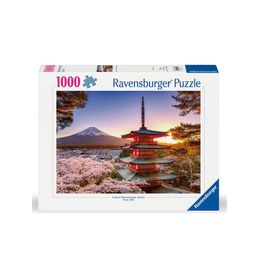Ravensburger 1.000tlg. Puzzle "Kirschblüte in Japan" - ab 14 Jahren - 11% | Gesellschaftsspiele
