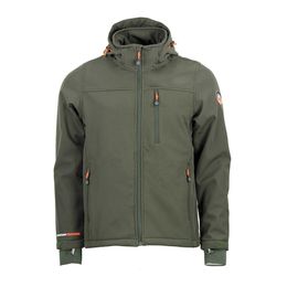 Peak Mountain Softshelljacke "Claude" in Grün - 64% | Größe XL | Herren-outdoorjacken