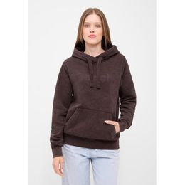 Bench Hoodie "Lerenna" in Lila - 58% | Gr&ouml;&szlig;e 36 | Damen-sweatshirts-jacken