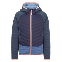 Trollkids Hybrid-Fleecejacke "Sirdal" in Blau - 39% | Gr&ouml;&szlig;e 140 | Kids-fleecejacken-fleecepullover