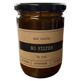 Candle Brothers Duftkerze "No Filter" in Braun - 360 g - 51% | Kerzen-vasen