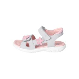 Ricosta Leder-Sandalen "Carola" in Hellgrau/ Rosa - 59% | Größe 30 | Kindersandalen