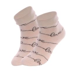La Bortini Socks female Beige size 39-42
