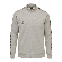 Hummel Athletic Zip-Up Hoodie 'Move' boy Grey size 128