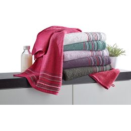 w&auml;schepur unisex Handtuch anthrazit Gr&ouml;&szlig;e 30x50 cm, 2 - G&auml;stet&uuml;cher
