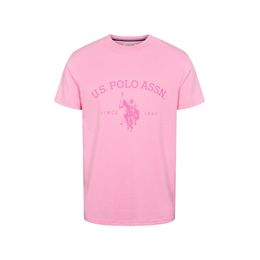 U.S. Polo Assn. T-Shirt 'UMARCHIBALD' Herren Gr&ouml;&szlig;e XXL rosa / hellpink