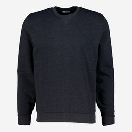 Dunkelgraues Sweatshirt mit Fleece-Futter