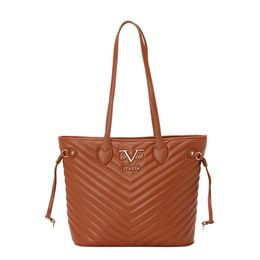 19V69 Italia Shopper 'Blagica' Damen Gr&ouml;&szlig;e One Size cognac