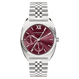Liebeskind Berlin Analog Watch female Silver size One Size